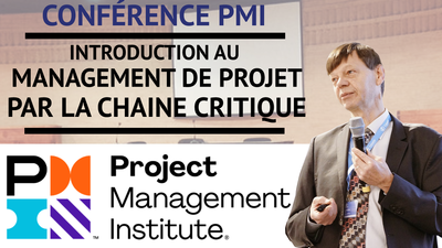 Conférence PMI - Introduction au Management de Projet par la Chaîne ...